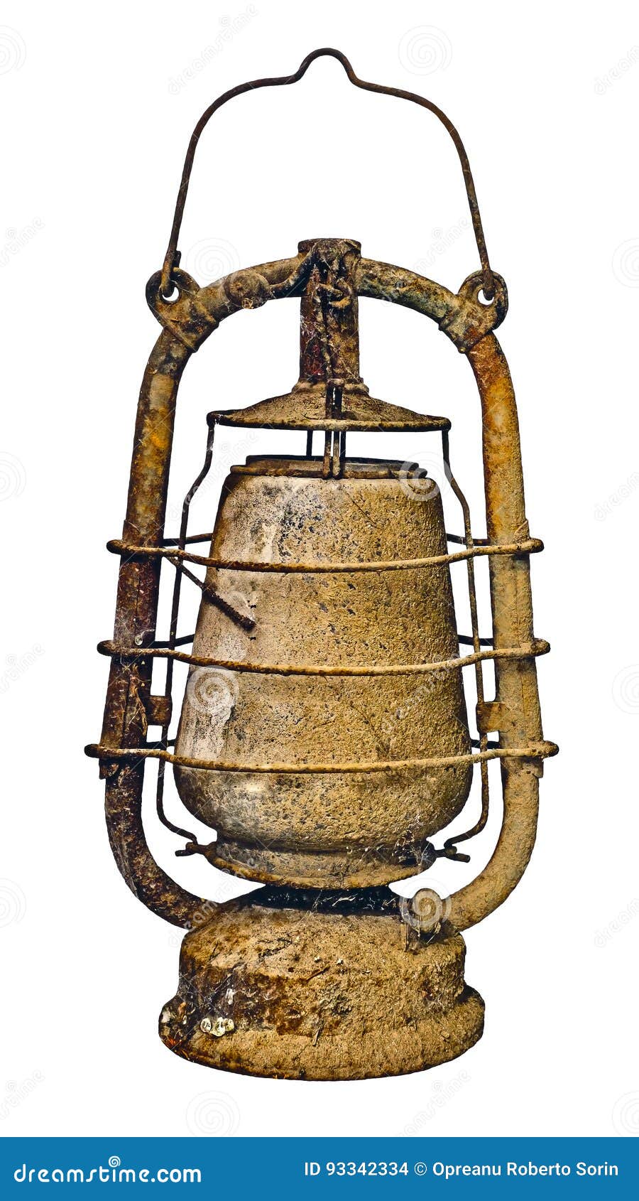 Old dusty lamp stock photo. Image of classic, glow, dusty - 93342334