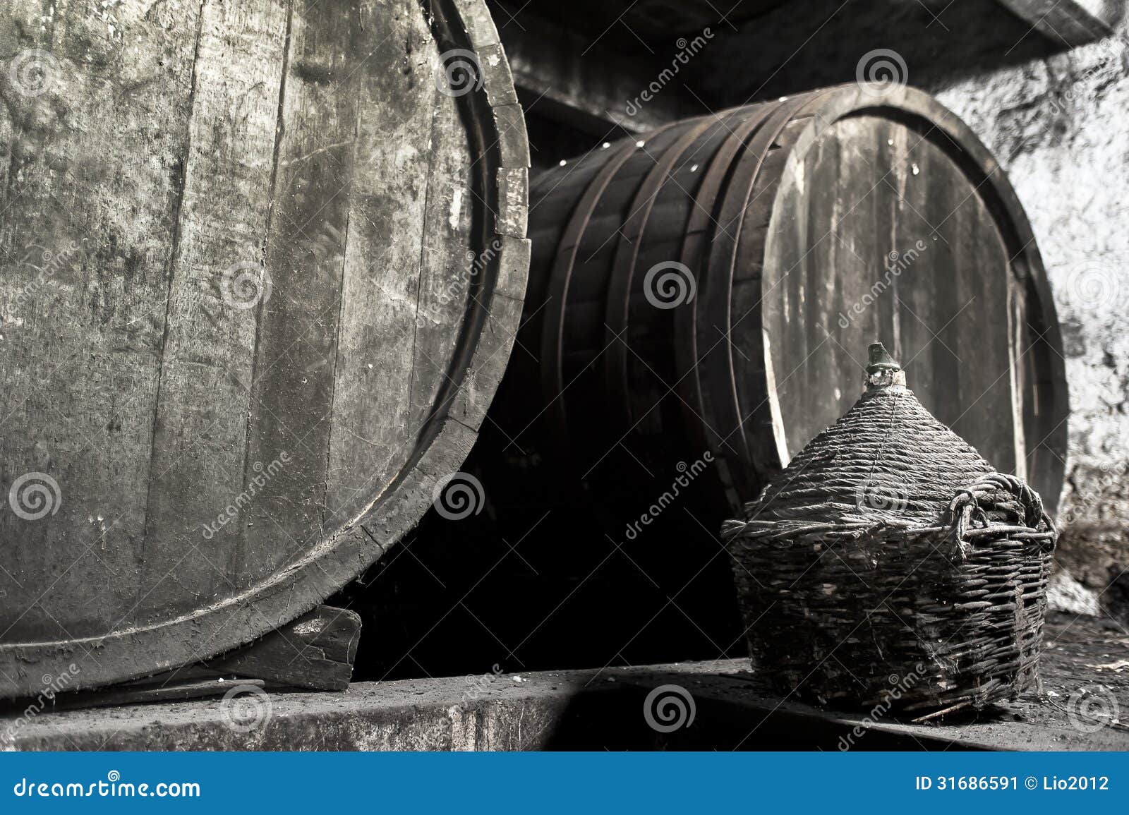 Old Dusty and Moldy Wine Cellar Stock Image - Image of alcoholic, hold ...