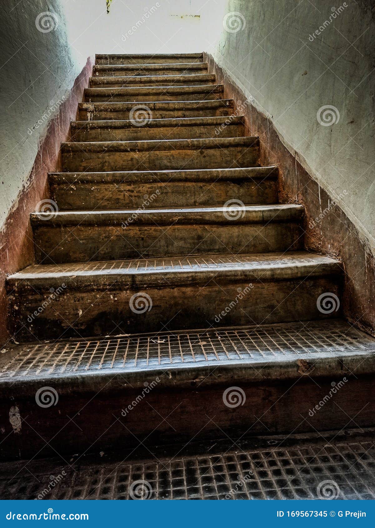 Old and Dusty Steps in Vintage Stock Image - Image of black, grey ...