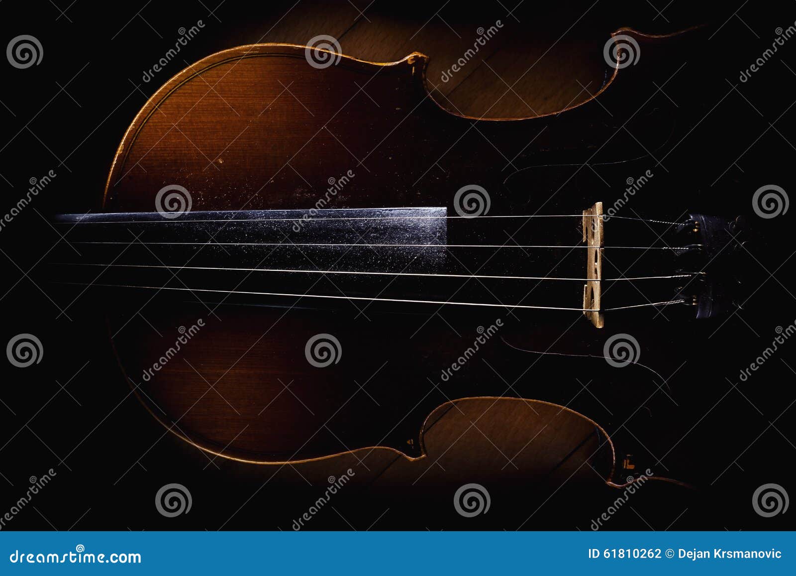 Old Dusty Violin Details stock photo. Image of decoration - 61810262