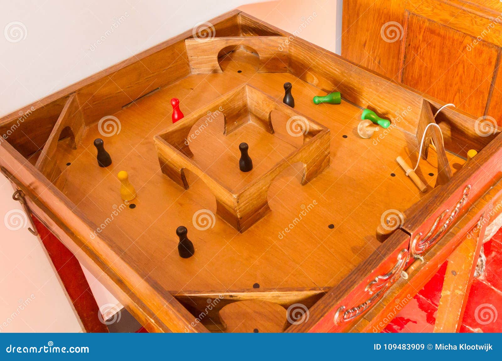 Old dutch game with pawns stock image. Image of vintage - 109483909