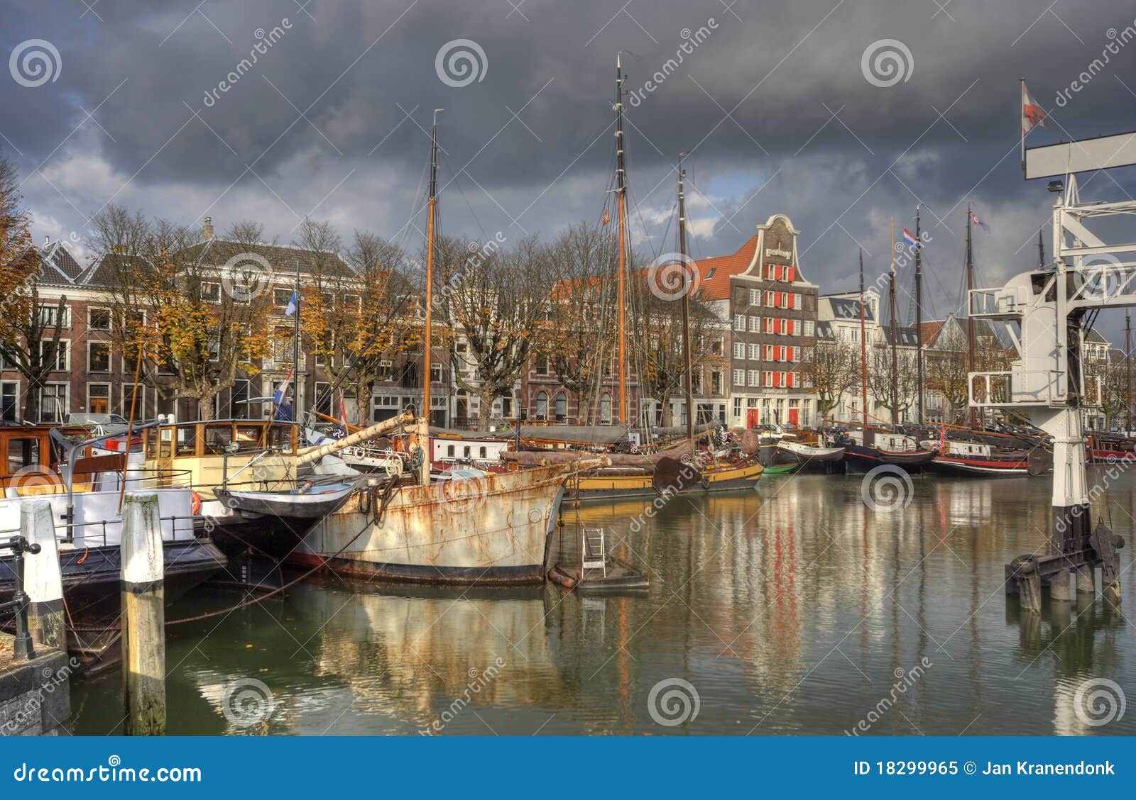 Old Dutch Harbor stock image. Image of dock, picturesque - 18299965