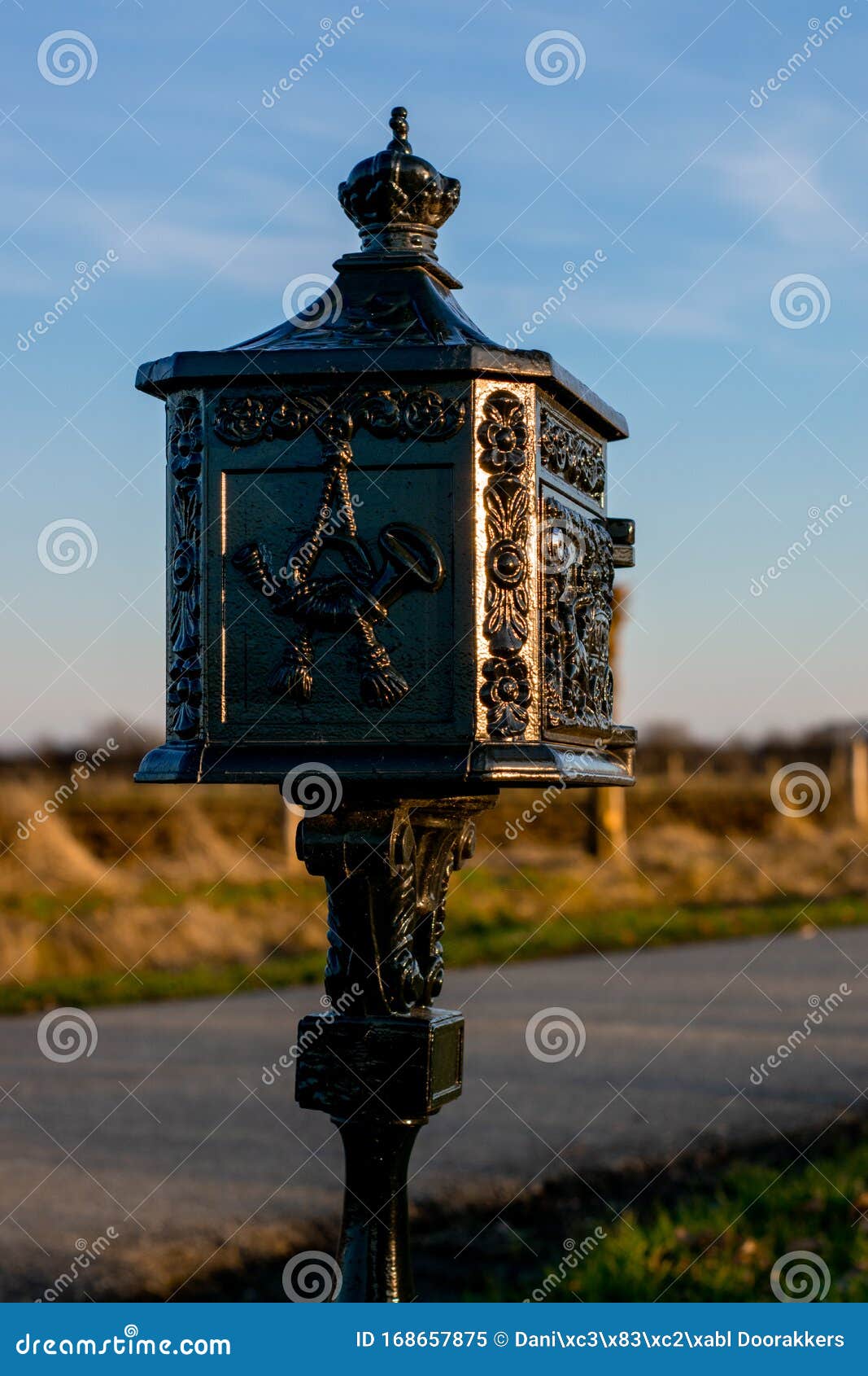 Old Dutch Mailbox in Netherlands Stock Image - Image of europe ...