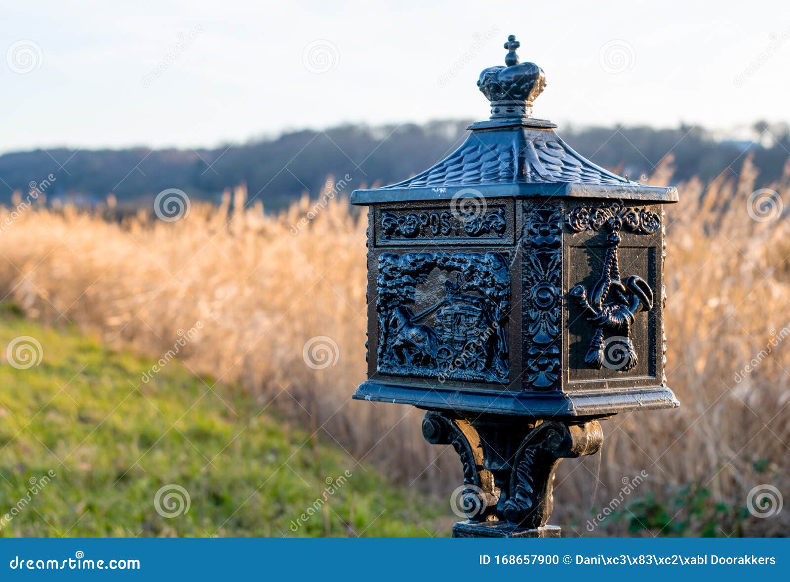 Old Dutch Mailbox in Netherlands Stock Photo - Image of letter, mail ...