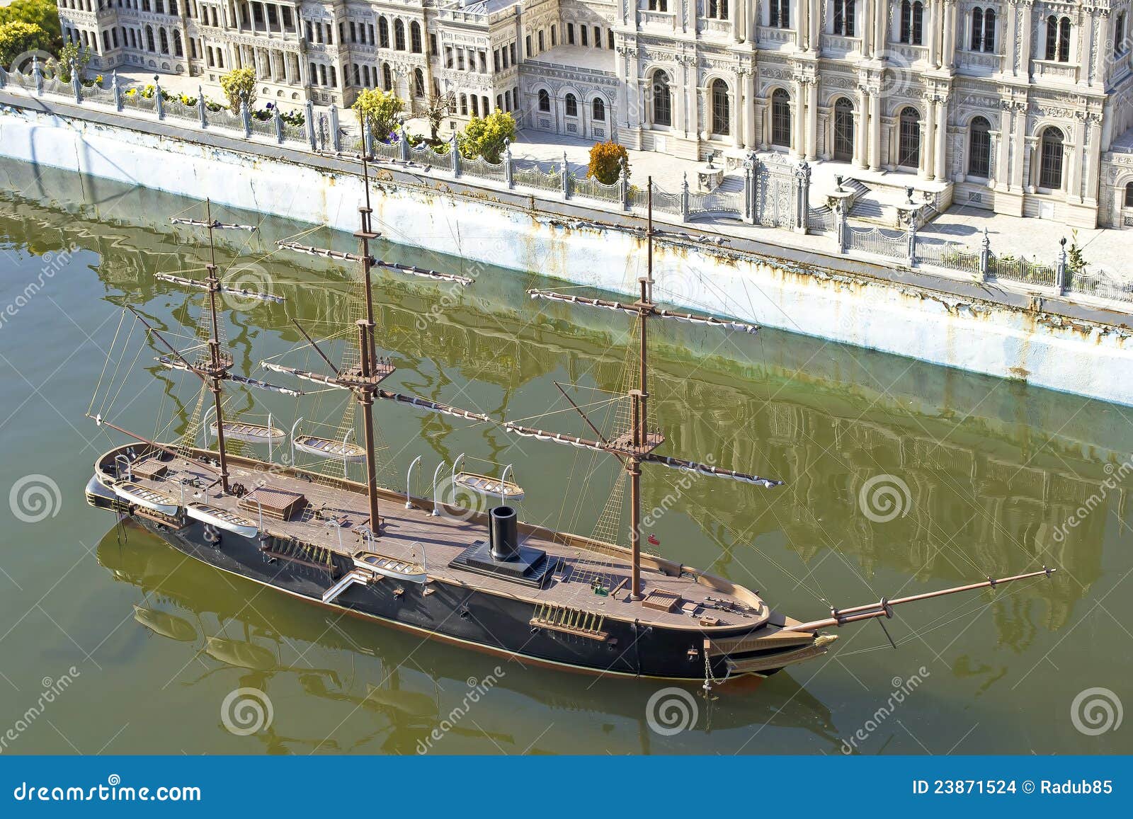 Old Dutch Ship stock photo. Image of dock, ancient, classic - 23871524