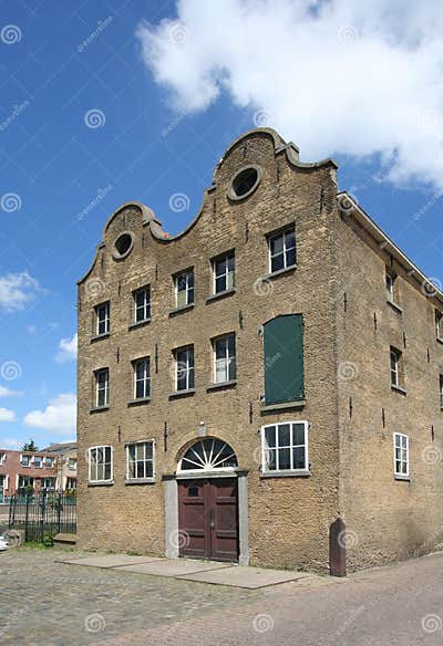 Old Dutch Warehouse stock photo. Image of europe, building - 16426624