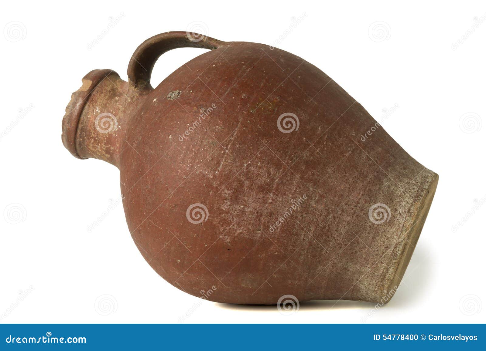 Old Earthen Jug stock photo. Image of ancient, pitcher - 54778400