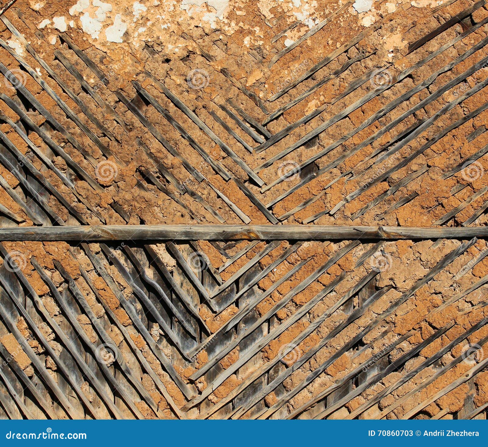 Old Earthen Wall, Background Texture Stock Image - Image of house ...