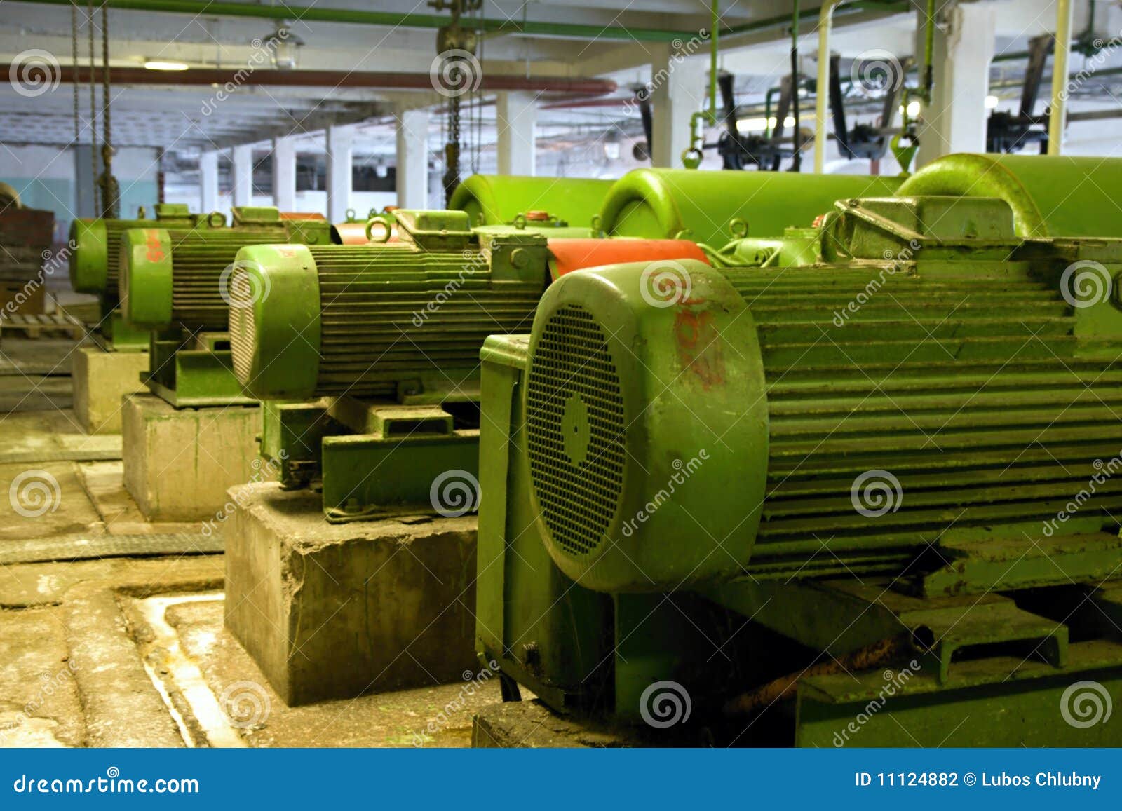 Old electric motors stock photo. Image of gear, automobile - 11124882