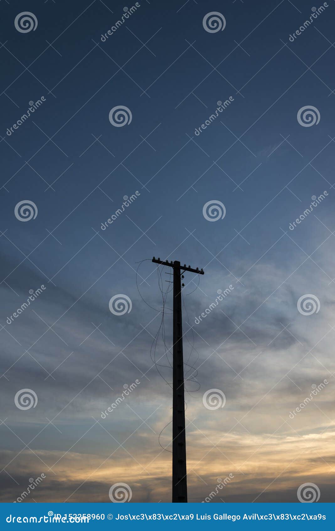 Old electric pylon stock photo. Image of lighting, technology - 152258960