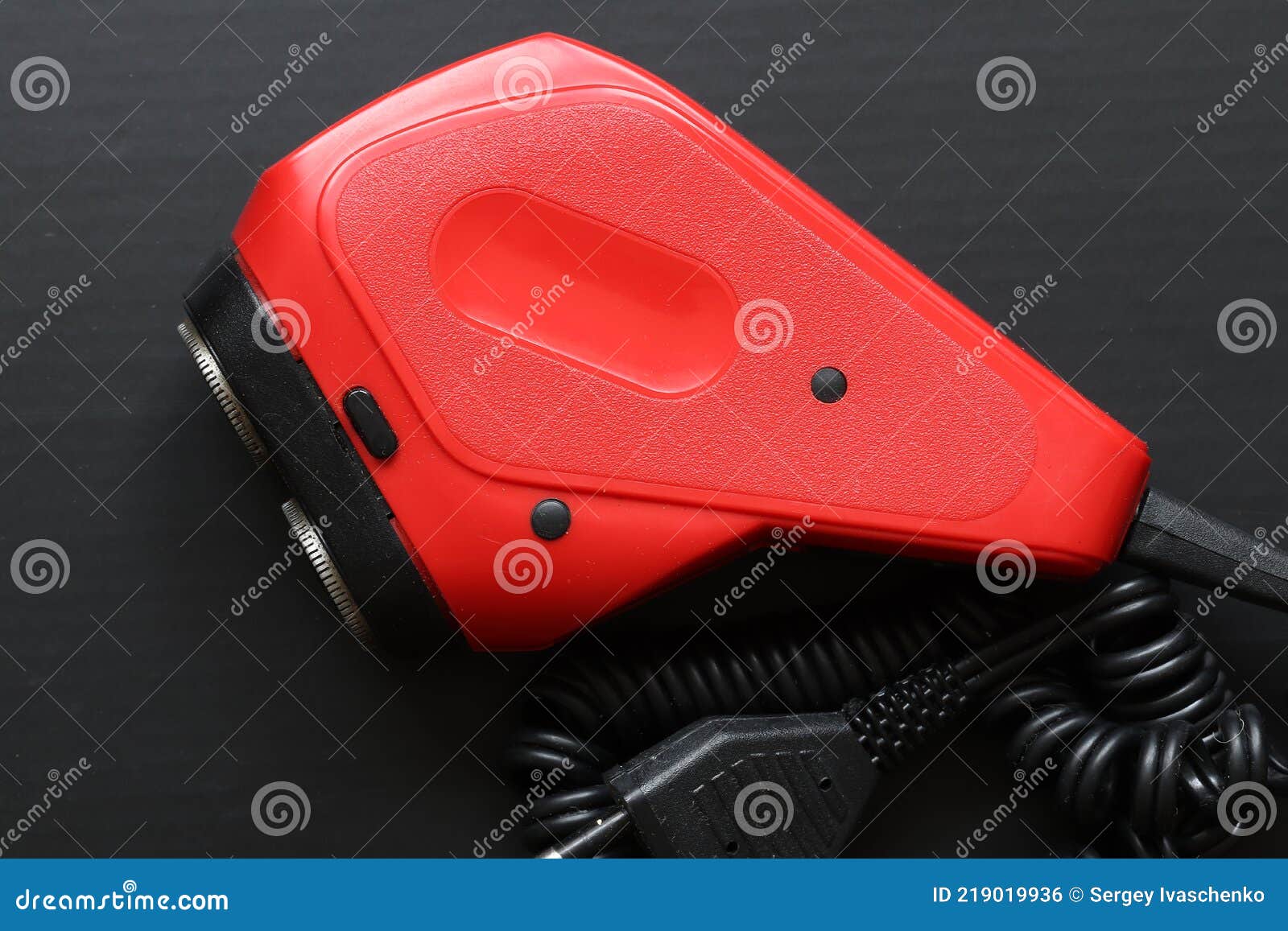 Electric razor. stock photo. Image of punch, isolated - 219019936