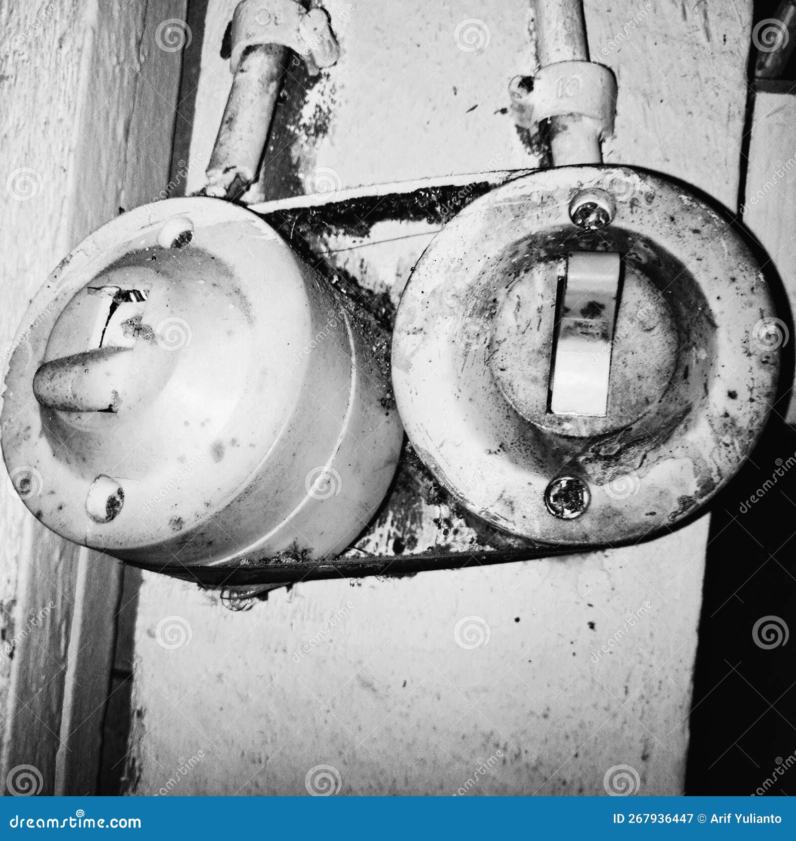 The Old Electric Switcher stock image. Image of light - 267936447