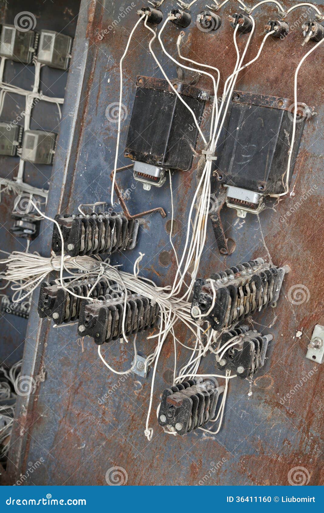 Old Electric Transformer Royalty-Free Stock Image | CartoonDealer.com ...
