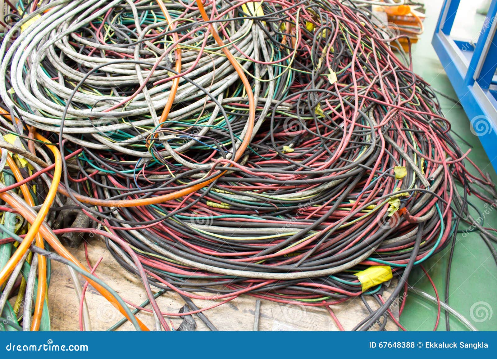 Old electric wire stock photo. Image of abstract, background - 67648388