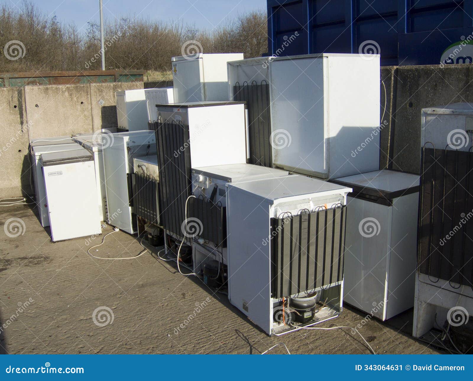 Old Electrical Appliances at a Recycling Center. Electronic Waste for ... Old Electrical Appliances at a Recycling Center. Electronic Waste for ...