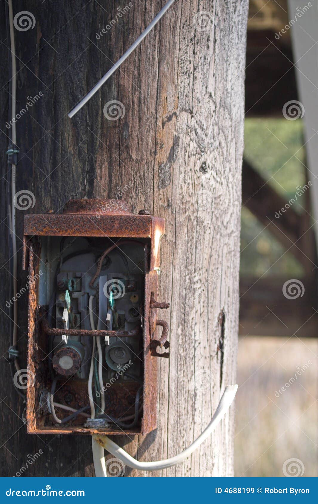 Old Electrical Box stock image. Image of equipment, mechanical - 4688199