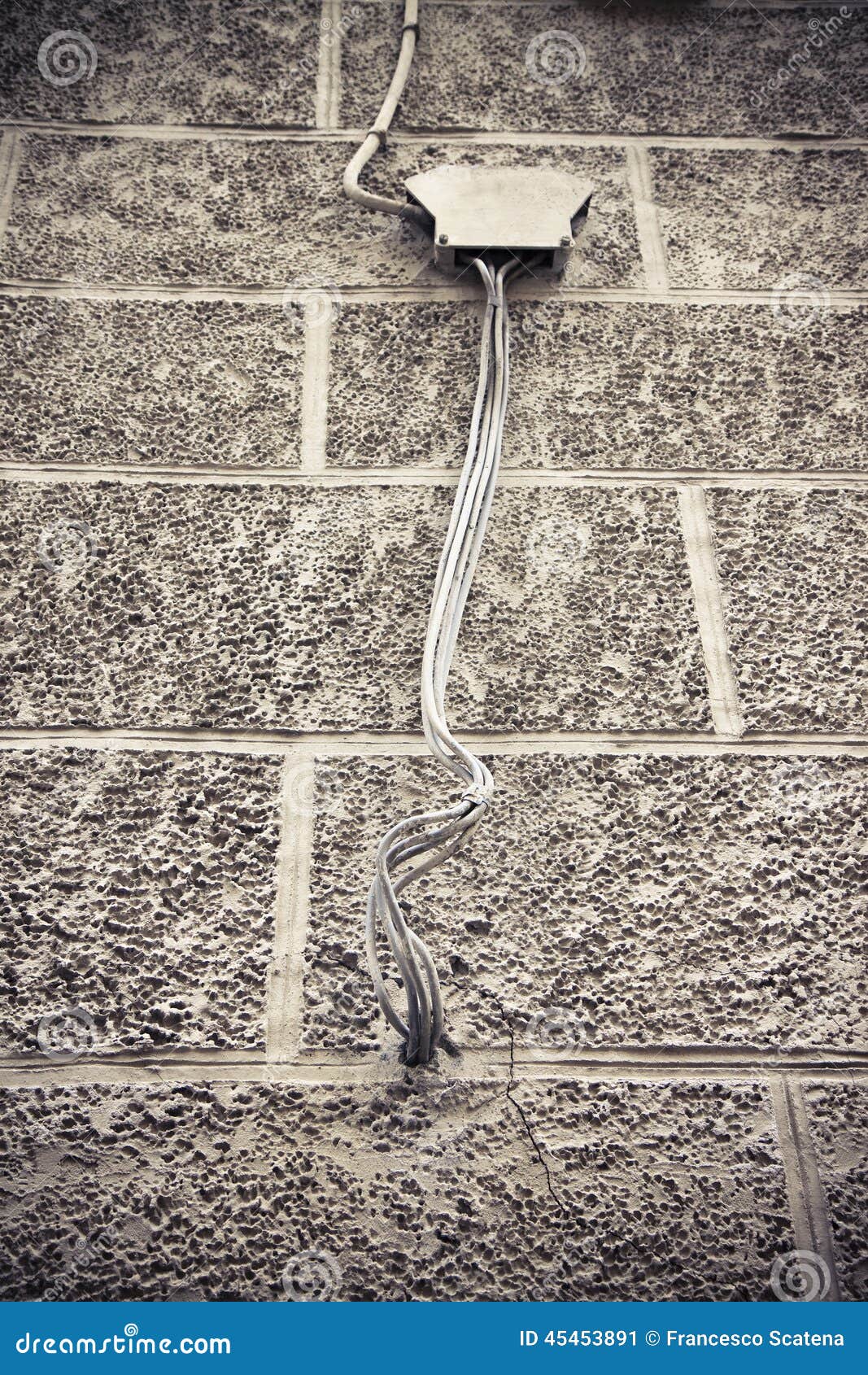 An old electrical junction stock image. Image of close - 45453891