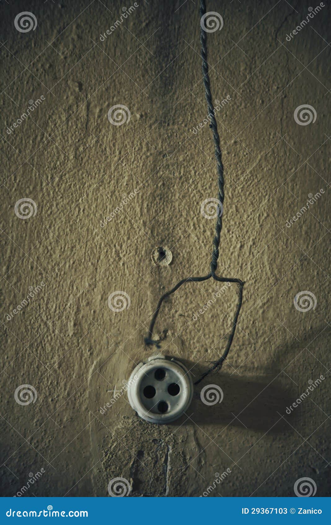 Old electrical outlet stock image. Image of color, black - 29367103