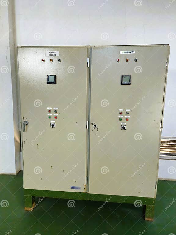 The Old Electrical Panel No Longer Works Stock Photo - Image of ...