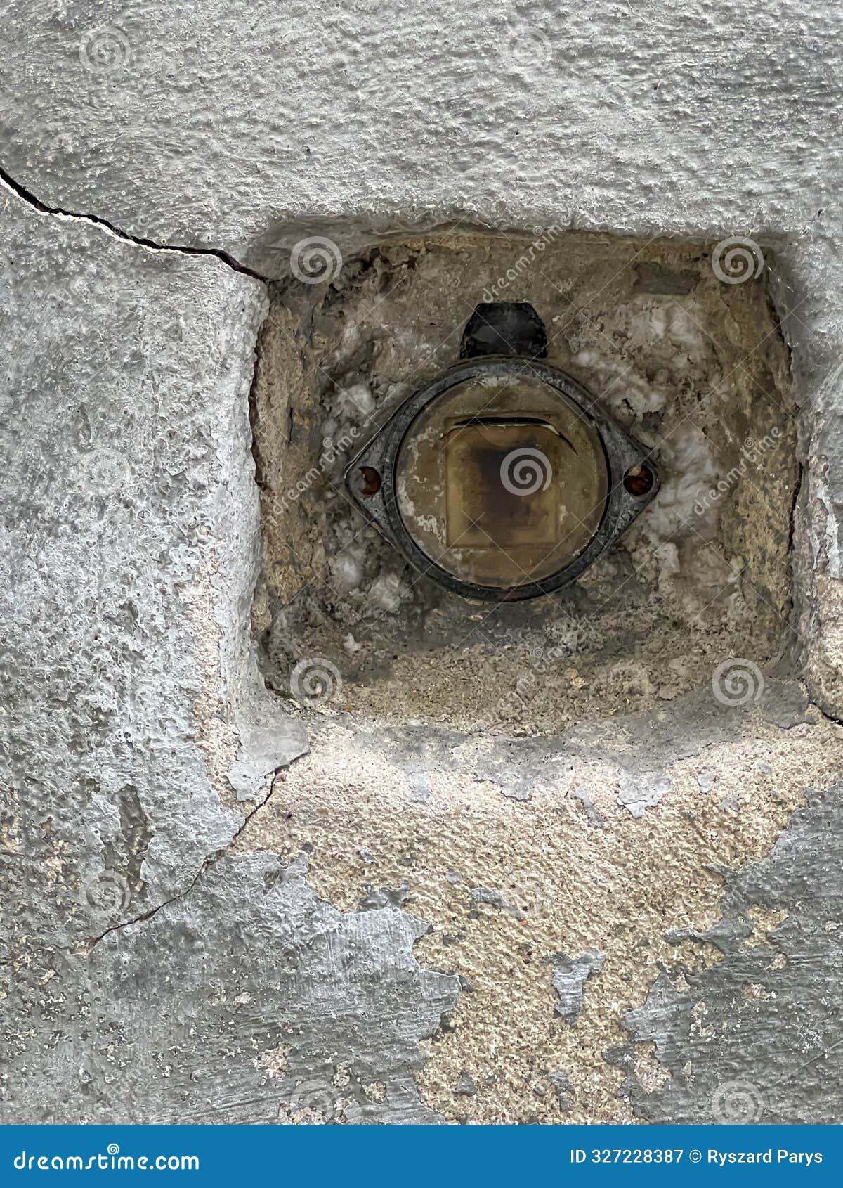 Old Electrical Socket and Light Switch in Utility Rooms Scheduled for ...