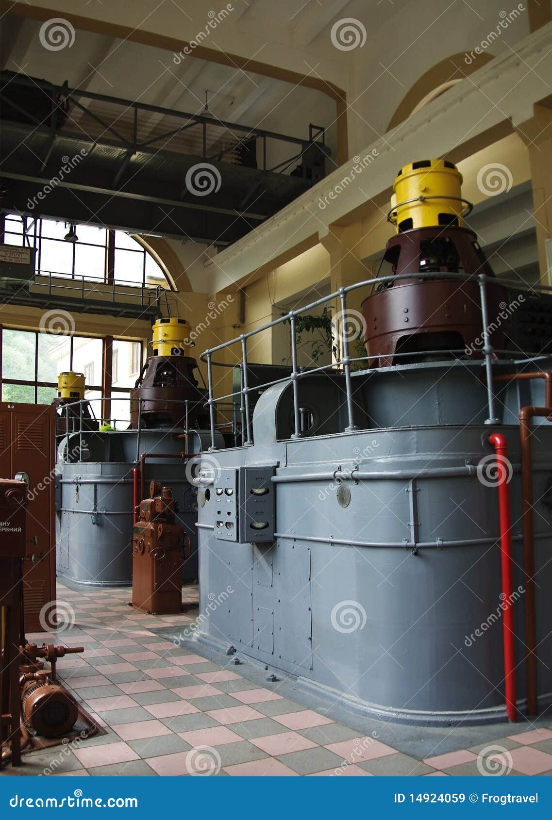 Old electrical turbine stock image. Image of electrical - 14924059
