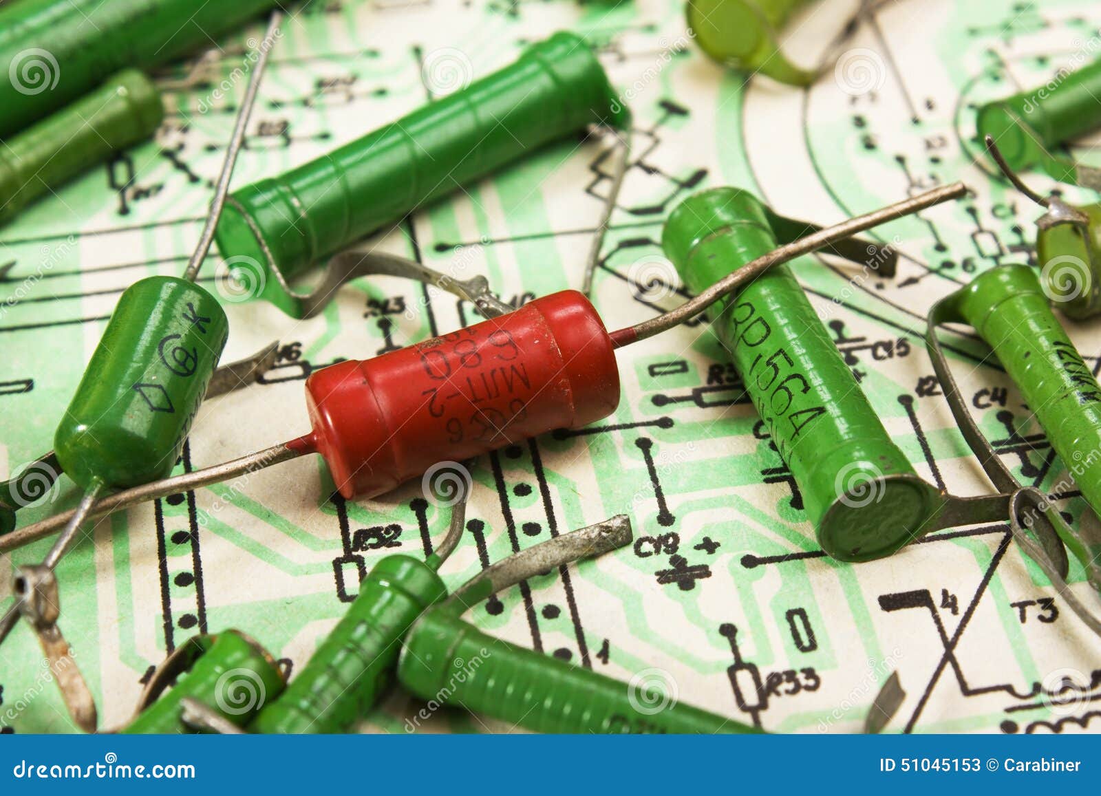 Vintage Electronic Component Identification