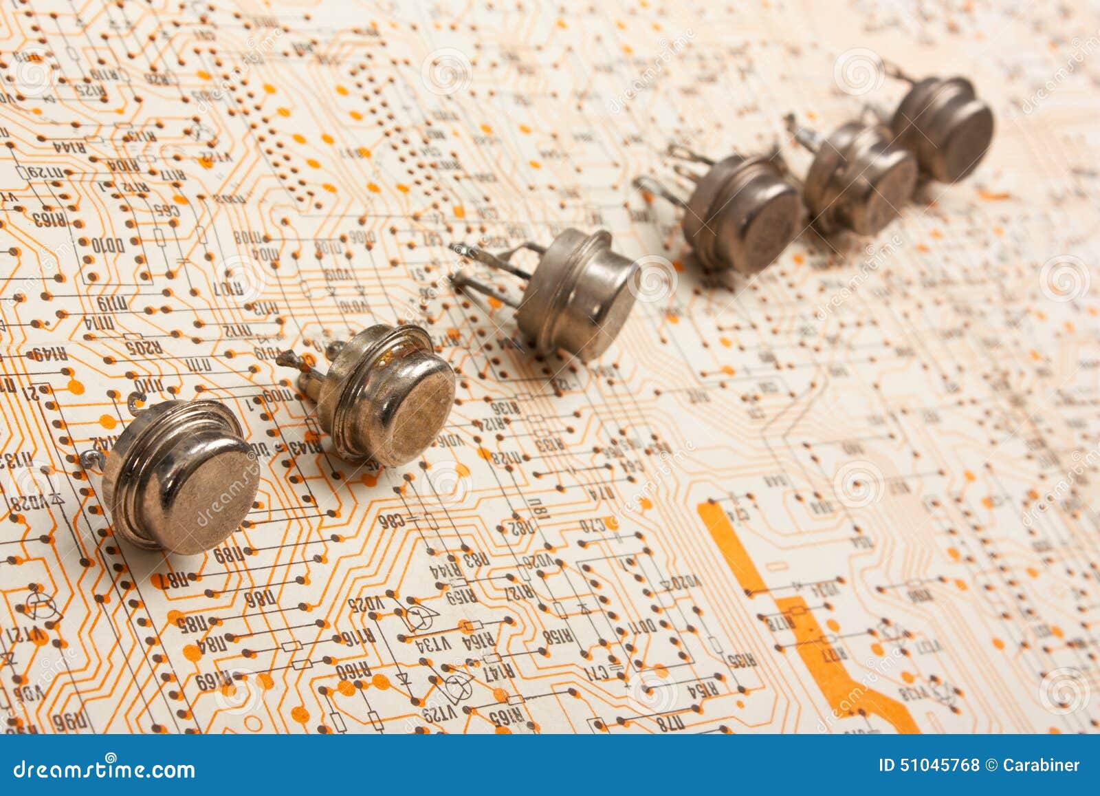 Vintage Electronic Component Identification