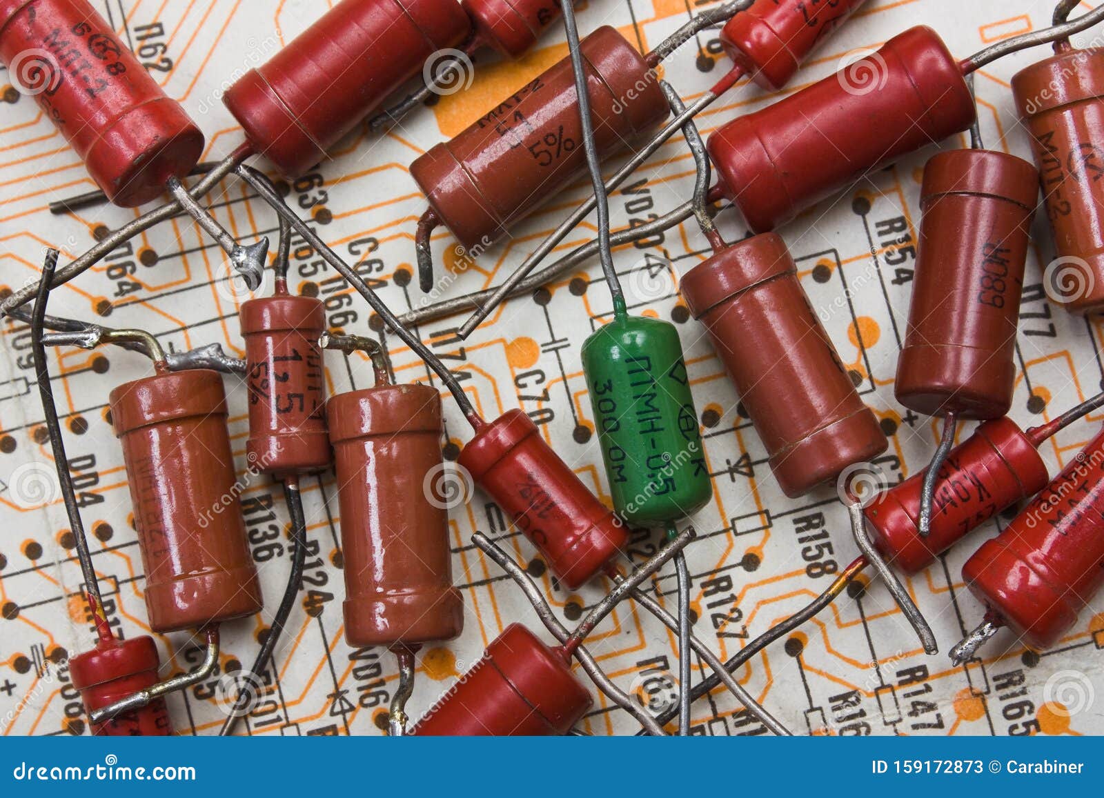 Vintage Electronic Component Identification