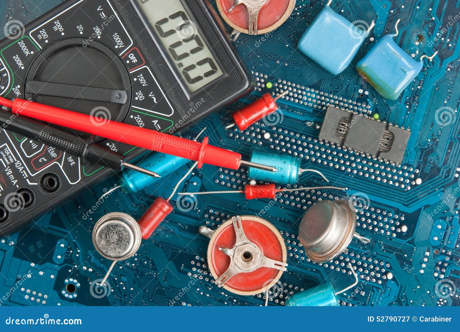Old electronic components stock image. Image of plot - 52790727