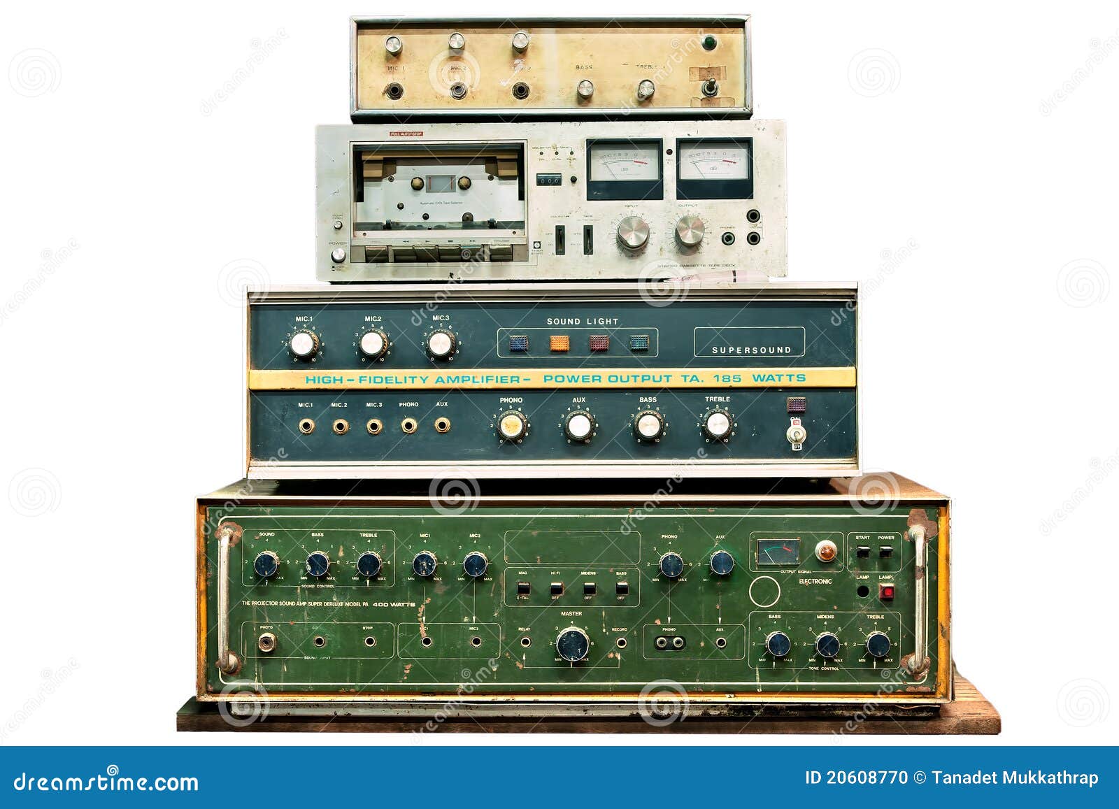 Old electronic control stock photo. Image of electronic - 20608770
