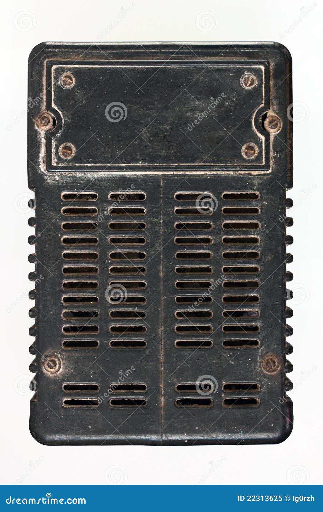 Old electronic device stock image. Image of switch, electric - 22313625