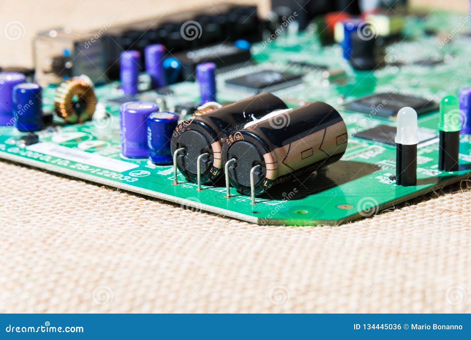 Old Electronic Equipment with Vintage Style Usefull As Background Stock ...