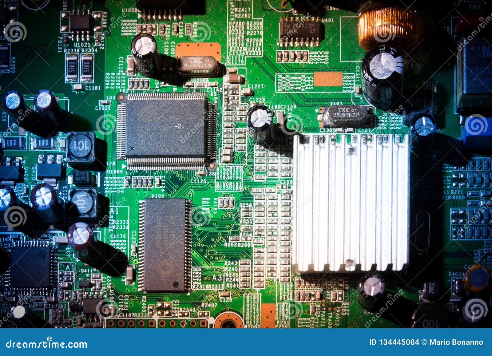 Old Electronic Equipment with Vintage Style Usefull As Background Stock ...