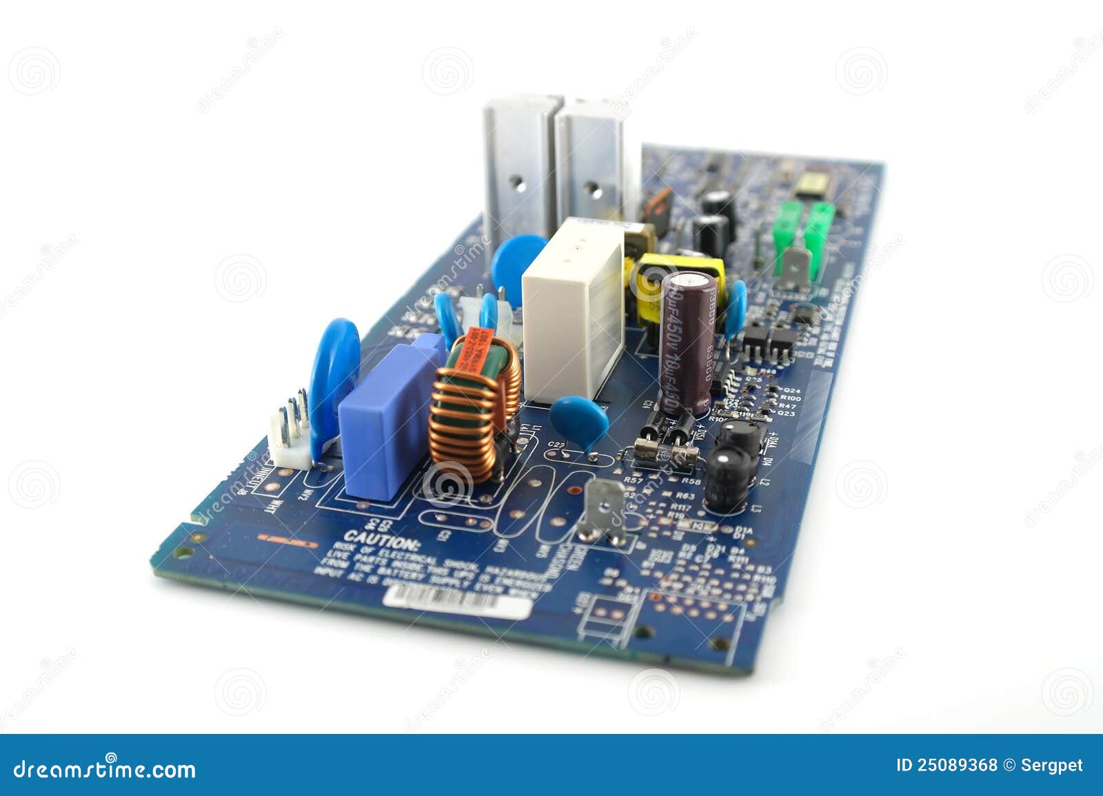 Old Electronics Circuit Board Stock Photo - Image of engineering, power ...