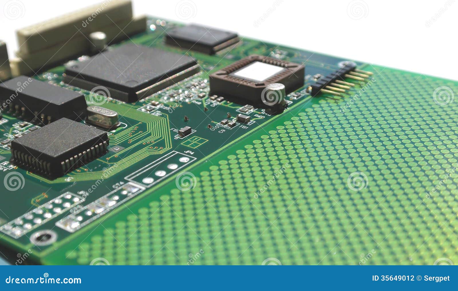 Old Electronics Circuit Board Stock Photo - Image of electricity ...