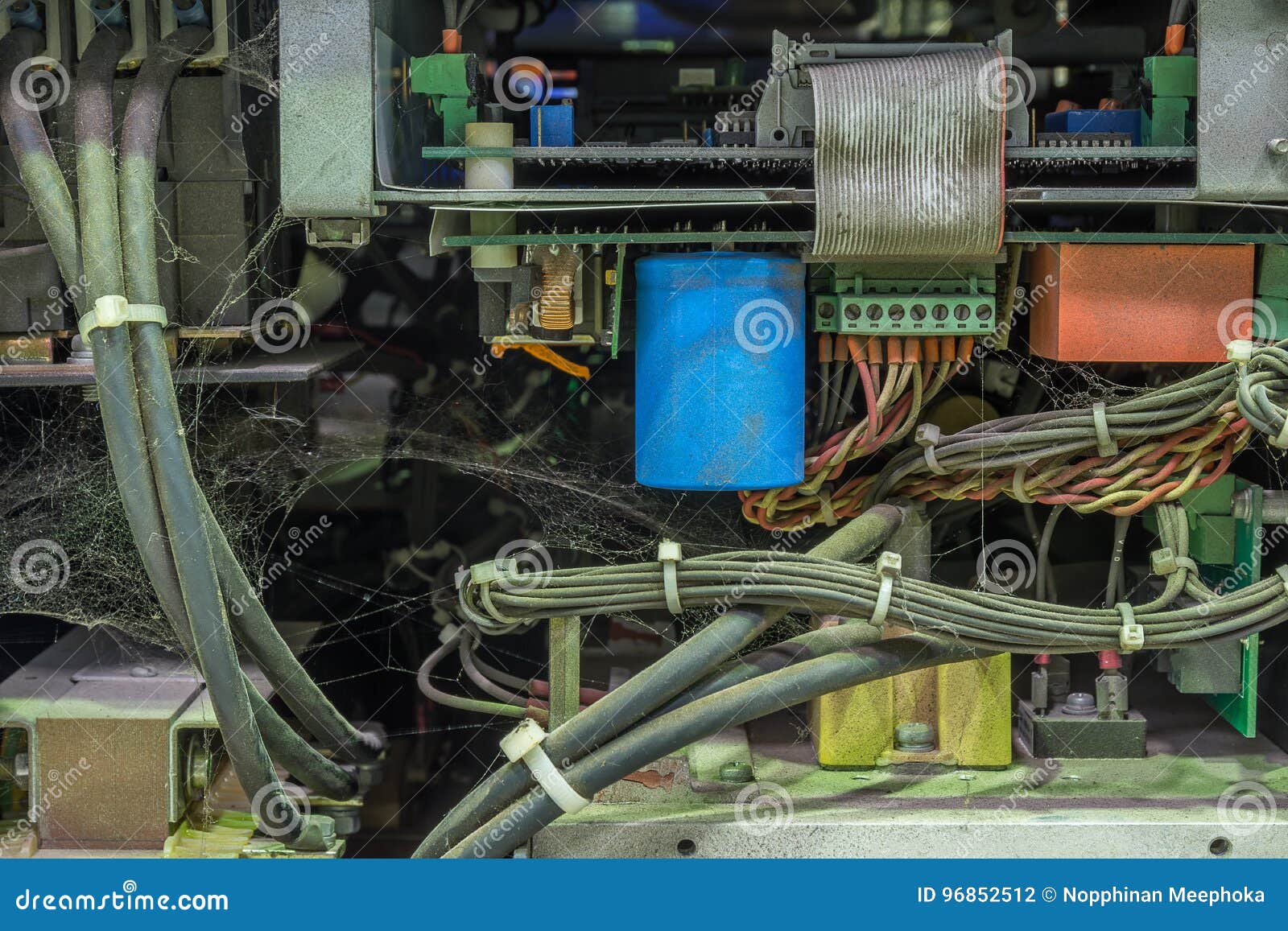 Old Electronics in Hardware Stock Photo - Image of computer, microchip ...