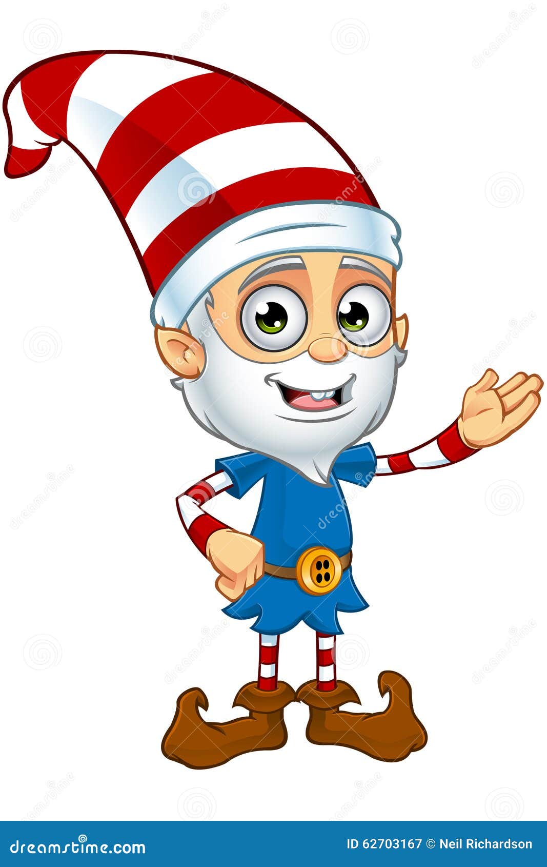 Old Elf Character stock vector. Illustration of celebration - 62703167