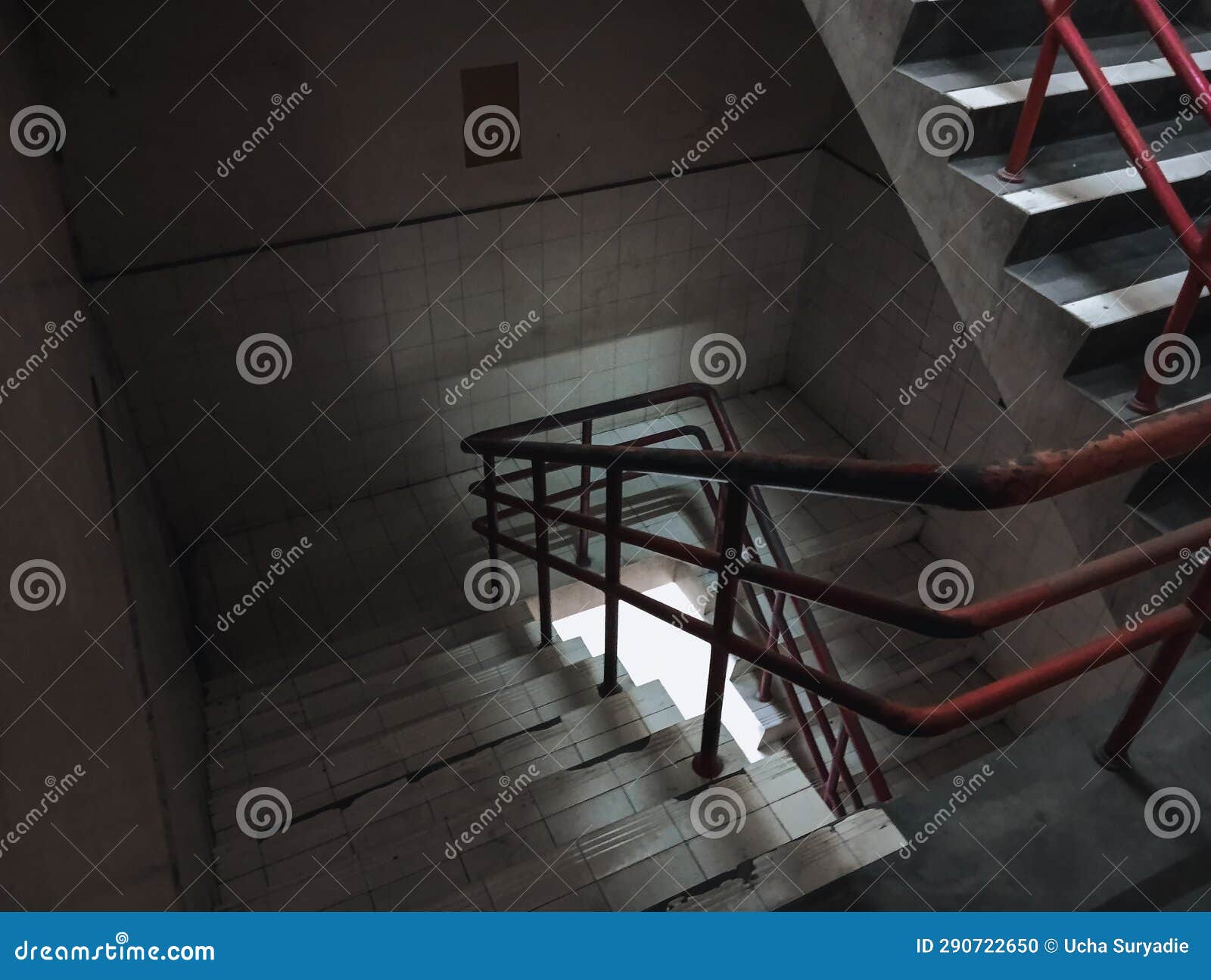 Old Emergency Silent Step Ladder Stock Photo - Image of emergency ...