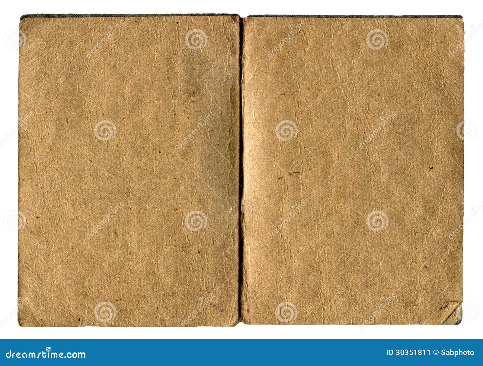 Old Empty Book Isolated stock image. Image of leaf, edge - 30351811