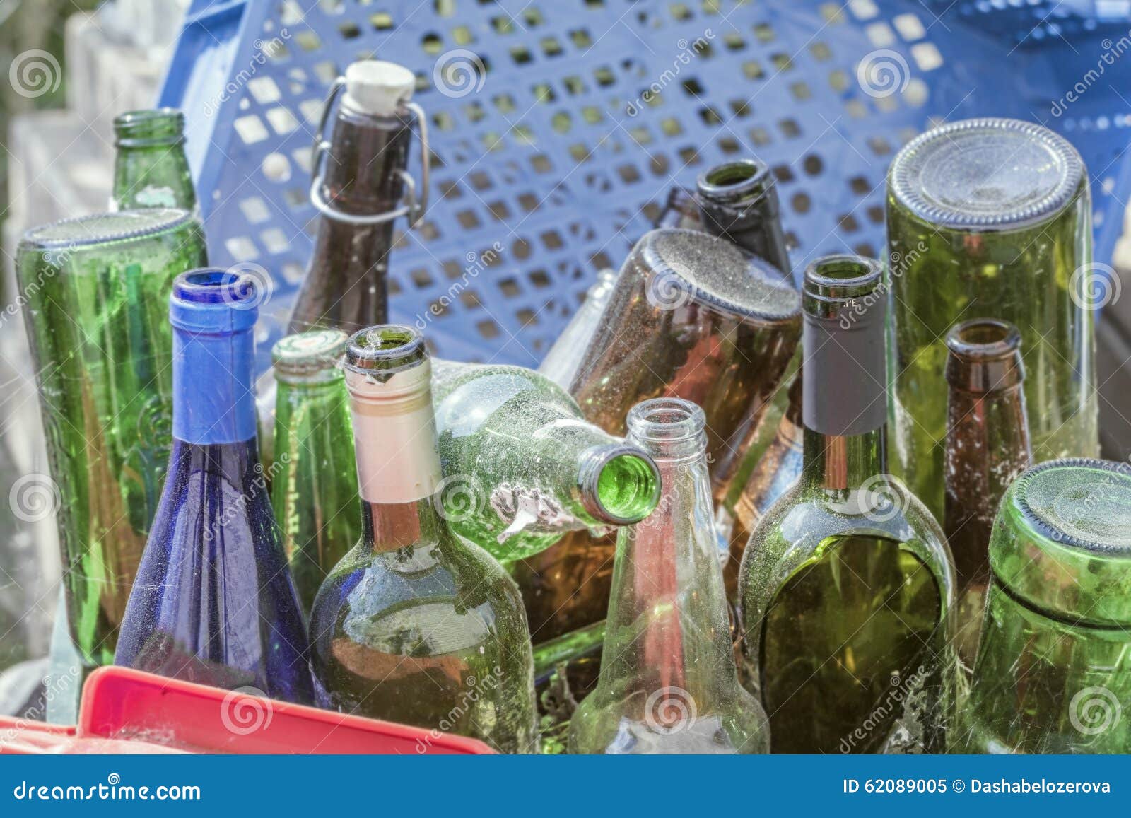 Old Empty Bottles from Alcohol Stock Image - Image of process, abuse ...