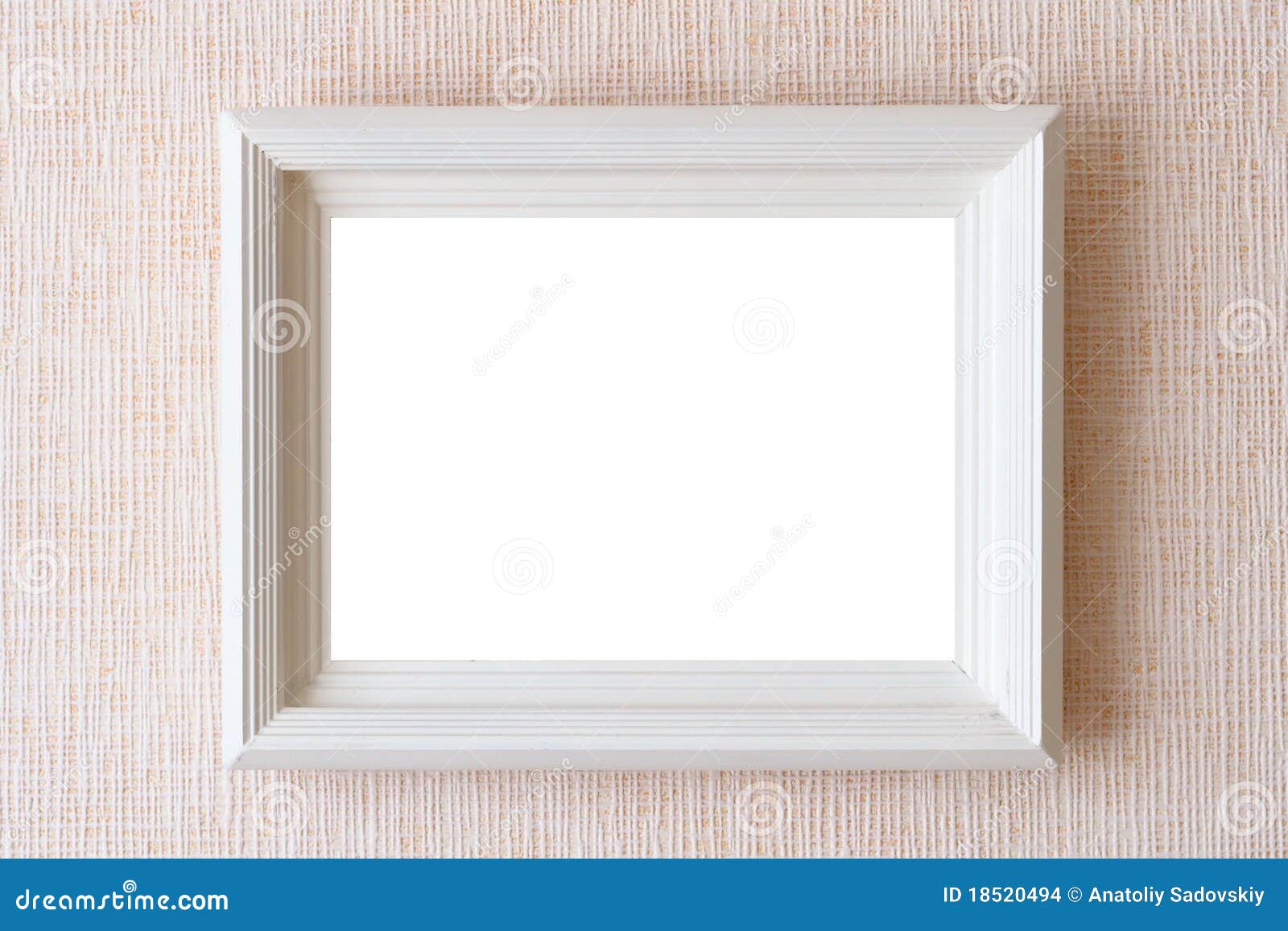 Old Empty Frame for Picture Stock Photo - Image of used, frame: 18520494