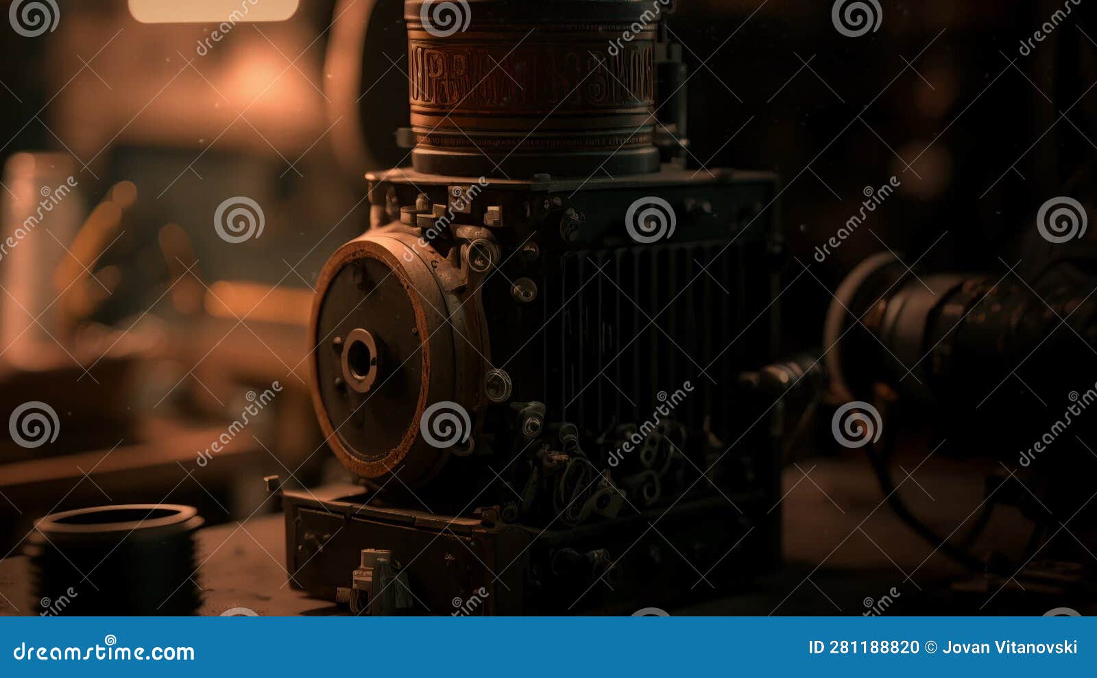 Old Empty Mechanical Workshop with Many Messy Things Stock Footage ...