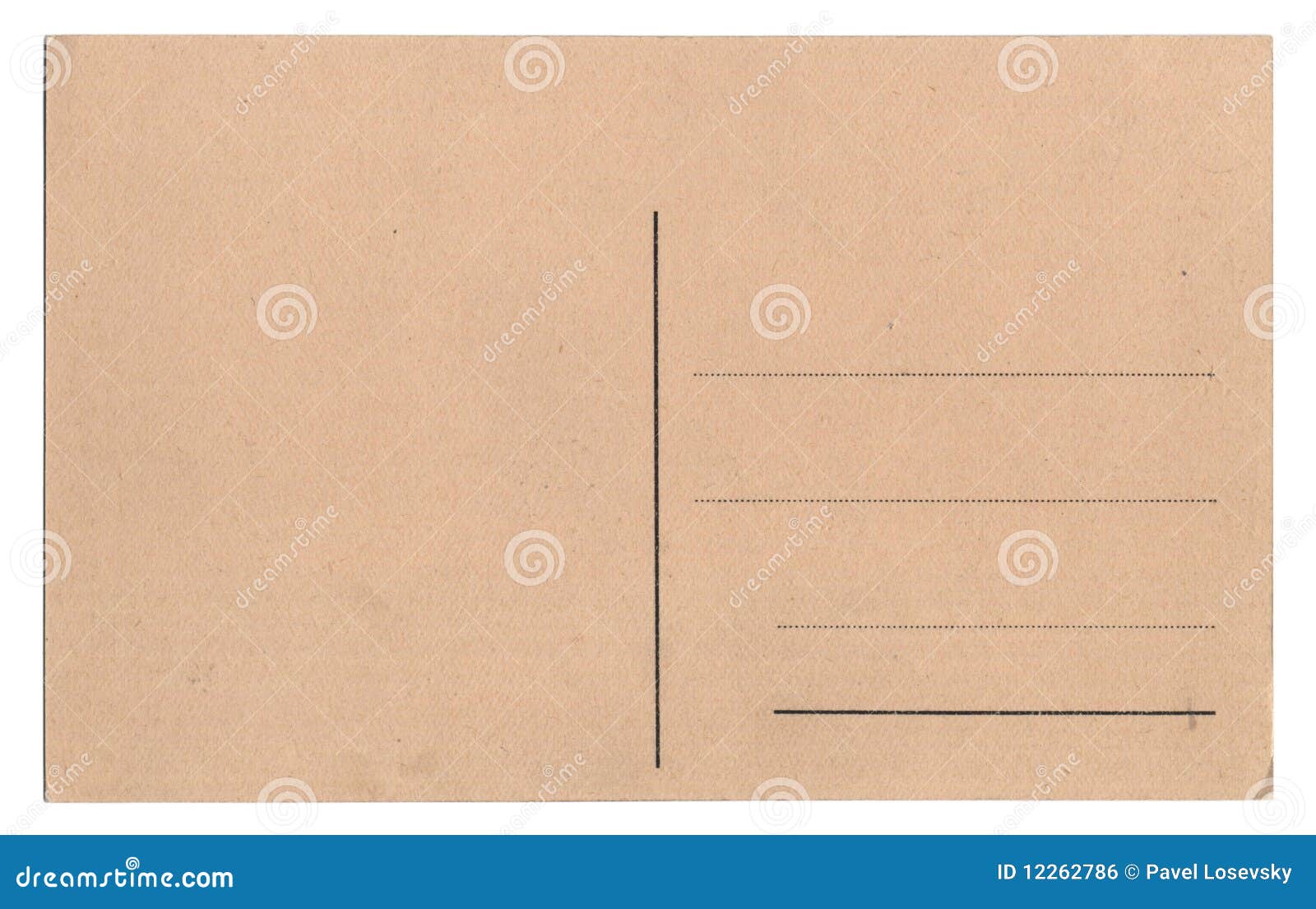 Empty Postcard With Train Figure, Note Paper On Pink Background Royalty ...