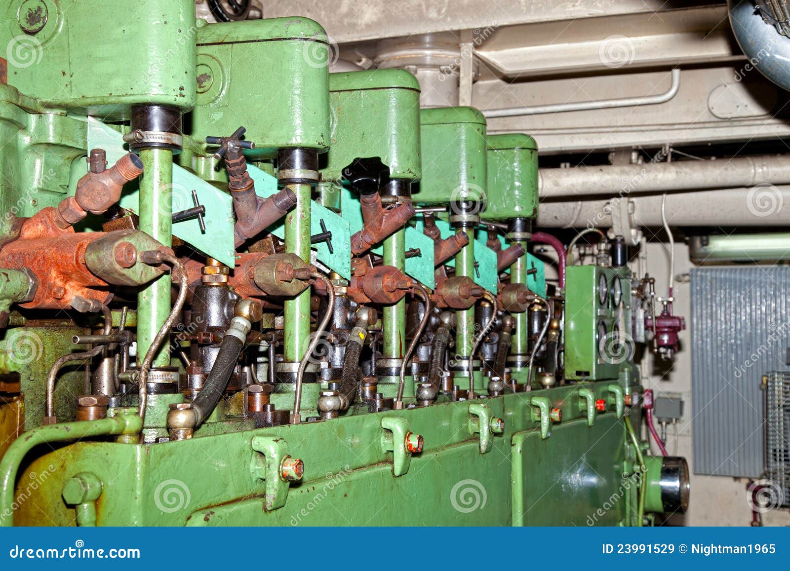 Old Engine stock image. Image of flow, marine, petrol - 23991529