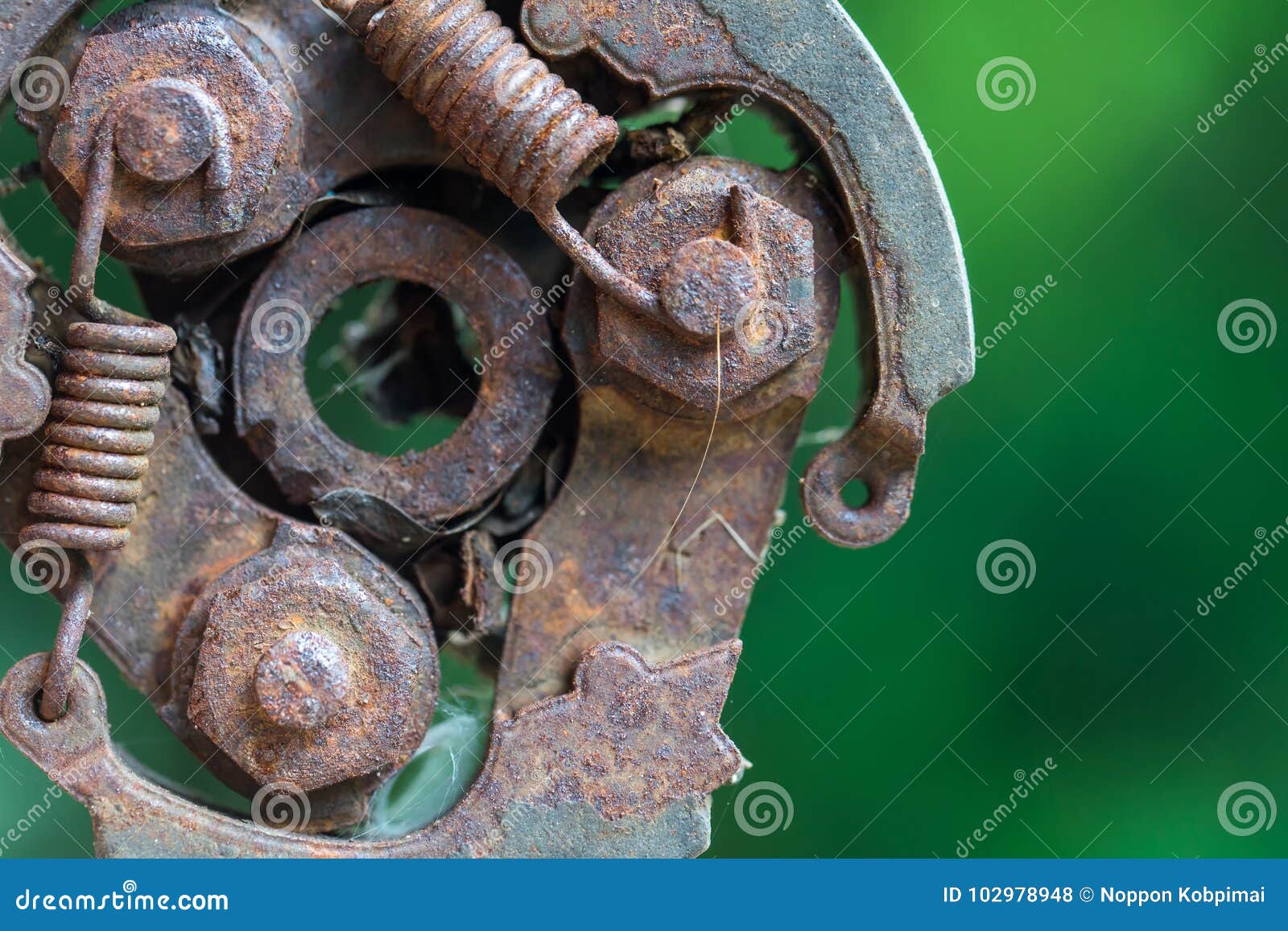 Old Engine Car Part. Rusty Iron Surface. The Rust On Steel Texture ...