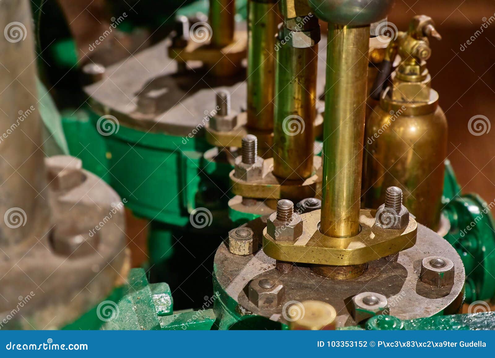 Vintage Boat Engine stock photo. Image of grungy, design - 103353152