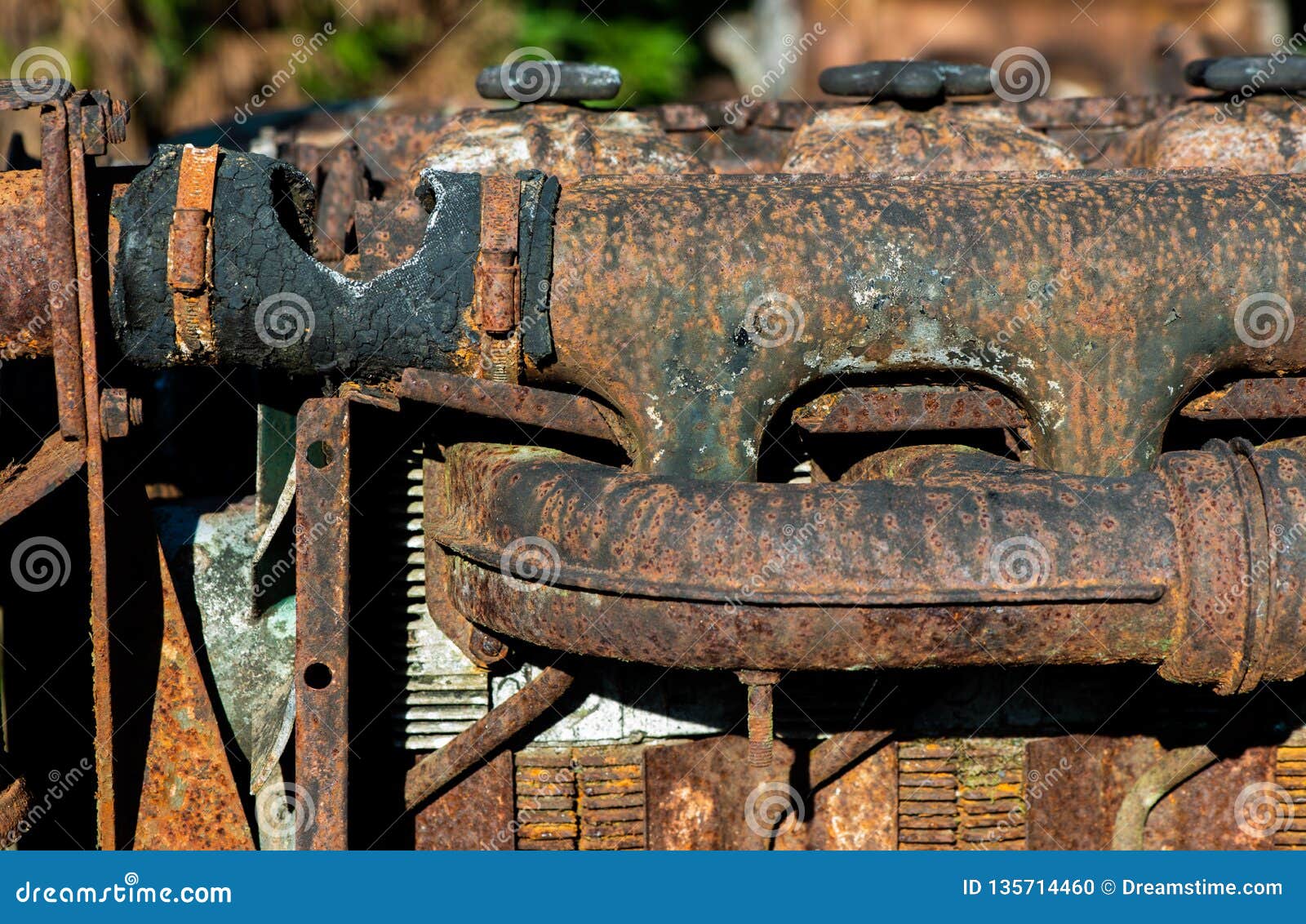 The old engine part stock photo. Image of rust, dirty - 135714460