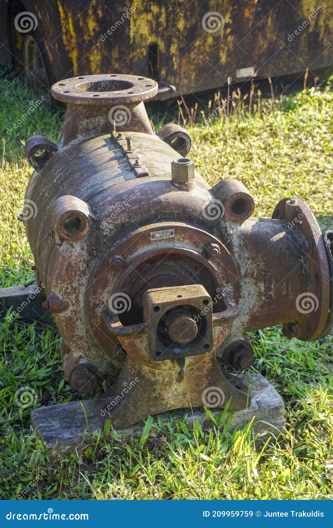 Old engine wrecks stock image. Image of outdoor, metal - 209959759