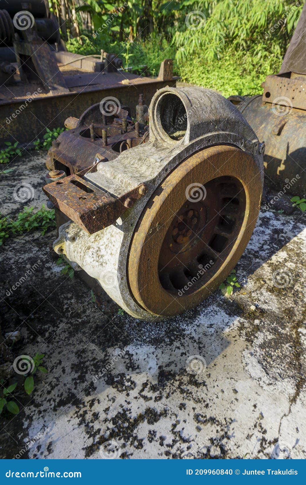 Old engine wrecks stock photo. Image of vintage, wreckage - 209960840