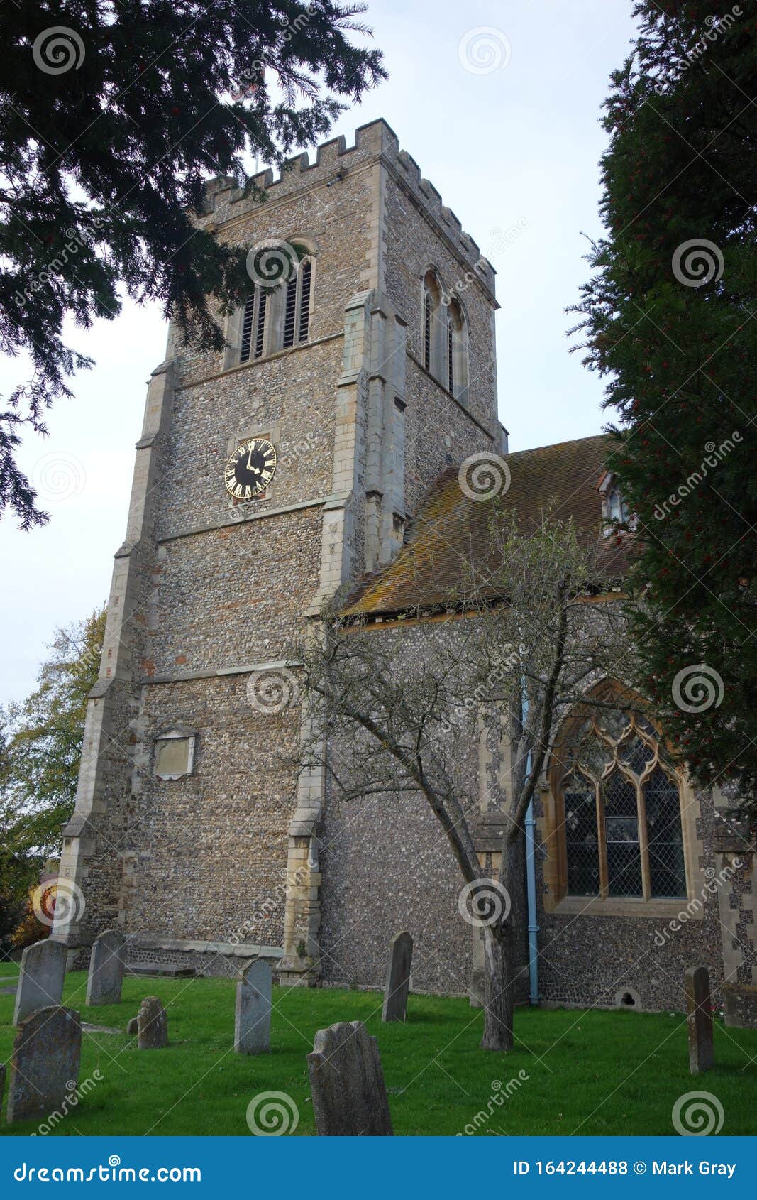 Old English Churchyard stock photo. Image of english - 164244488